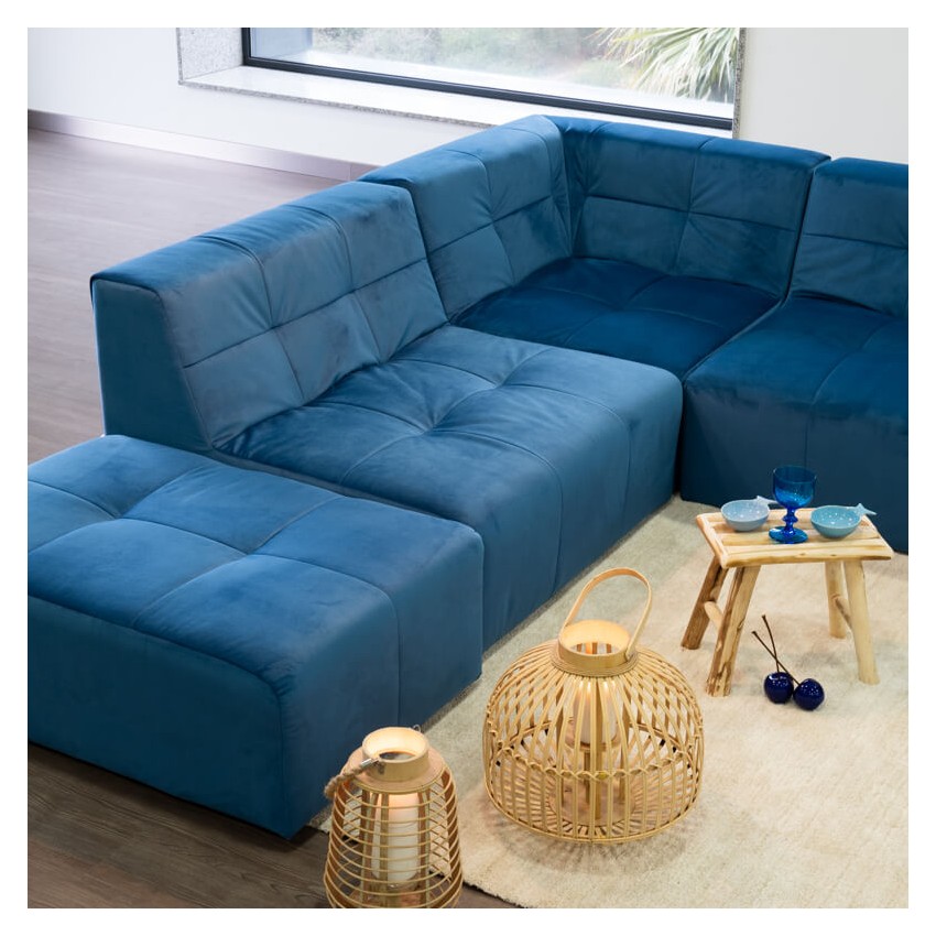 POGO HR VELOURS PARIS canap Modulable 5 Places POGO HR VELOURS PARIS canap Modulable 5 Places